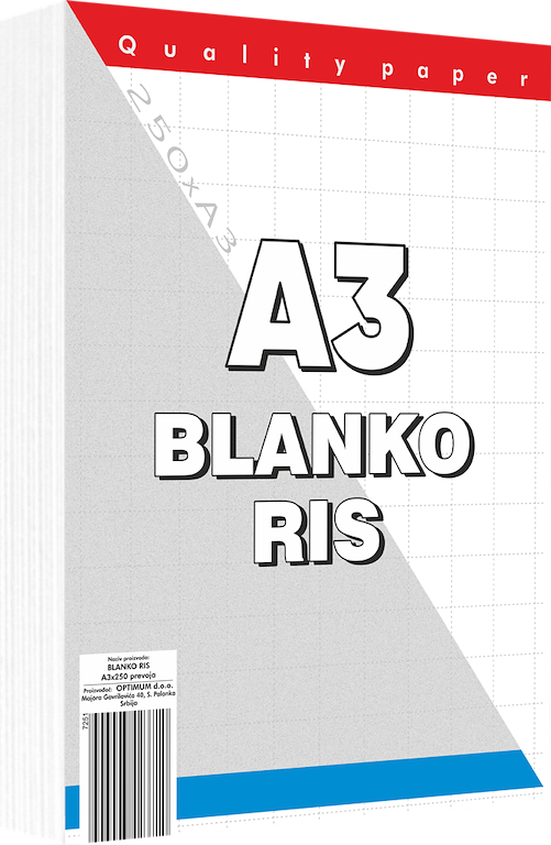 RIS BLANKO A3/250l OFSET 7251