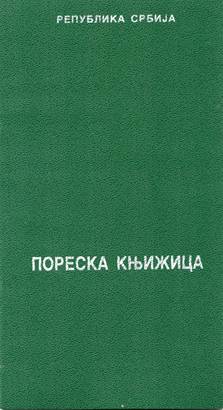 PORESKA KNJIŽICA