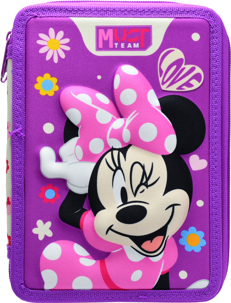 PERNICA DISNEY 3D MINNIE 565018 2 ZIPPA PUNA SY