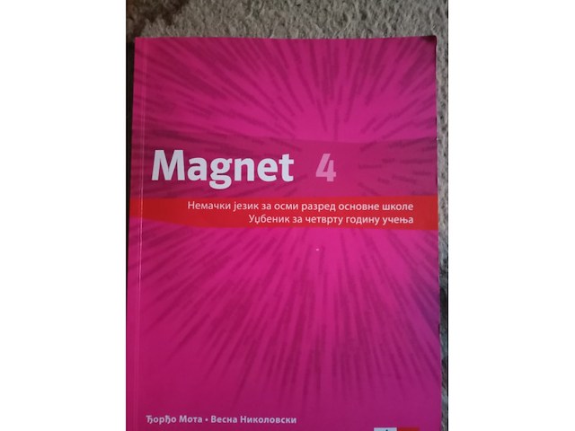 Nemački jezik udžbenik za 8. razred - Magnet 4