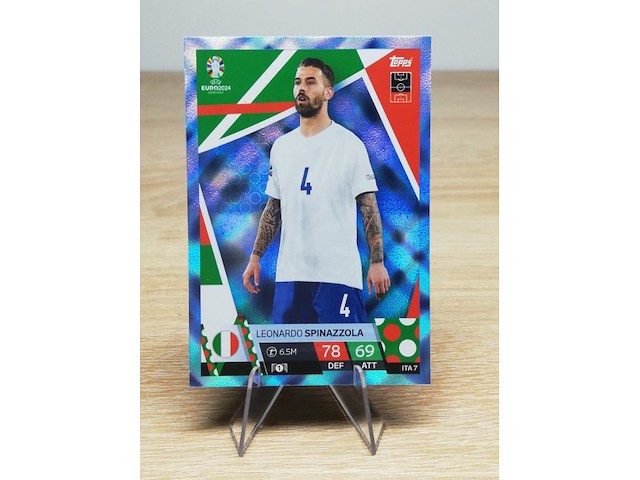 Match Attax Euro 2024 Blue Crystal ITA7 Spinazzola