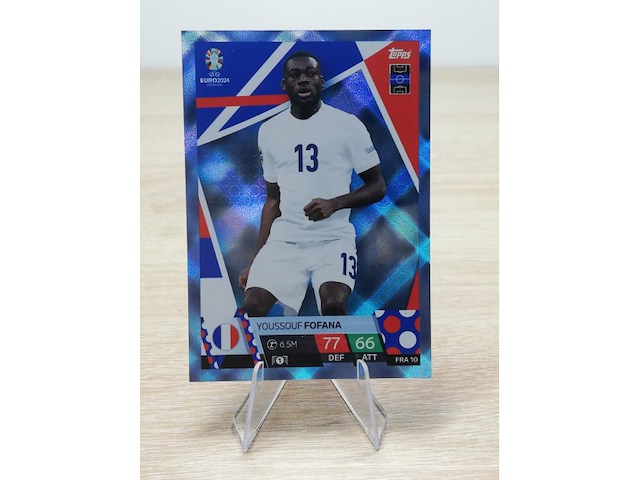 Match Attax Euro 2024 Blue Crystal FRA10 Fofana