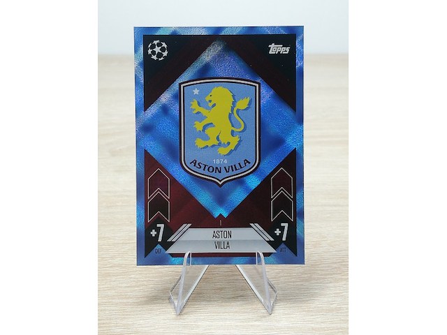 Match Attax 2024/25 1 Blue Crystal Parallel Aston Villa