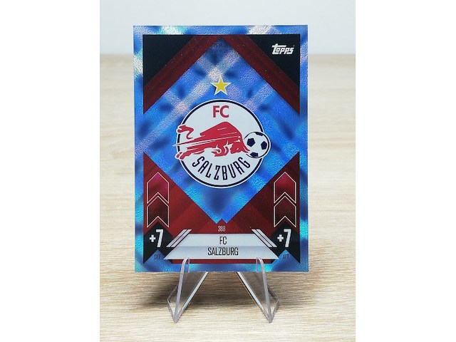 Match Attax 2024/25 388 Blue Crystal Parallel Salzburg