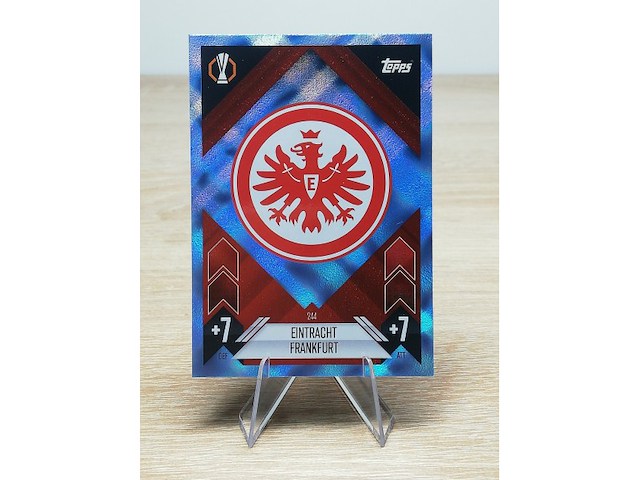 Match Attax 2024/25 244 Blue Crystal Parallel Frankfurt