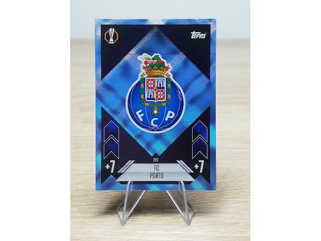 Match Attax 2024/25 289 Blue Crystal Parallel Porto