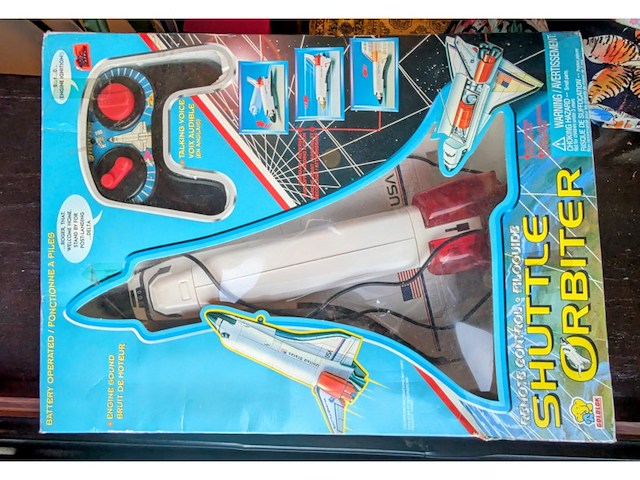 Vintage igračka Space Shuttle Orbiter