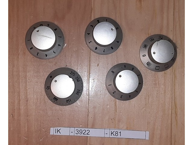 Lot  plastičnih dugmadi dugme za prekidač šporeta štedn