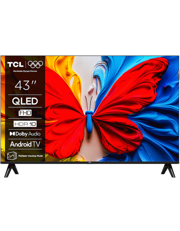 TCL 43S5K QLED 43" FullHD 60Hz Android TV crna