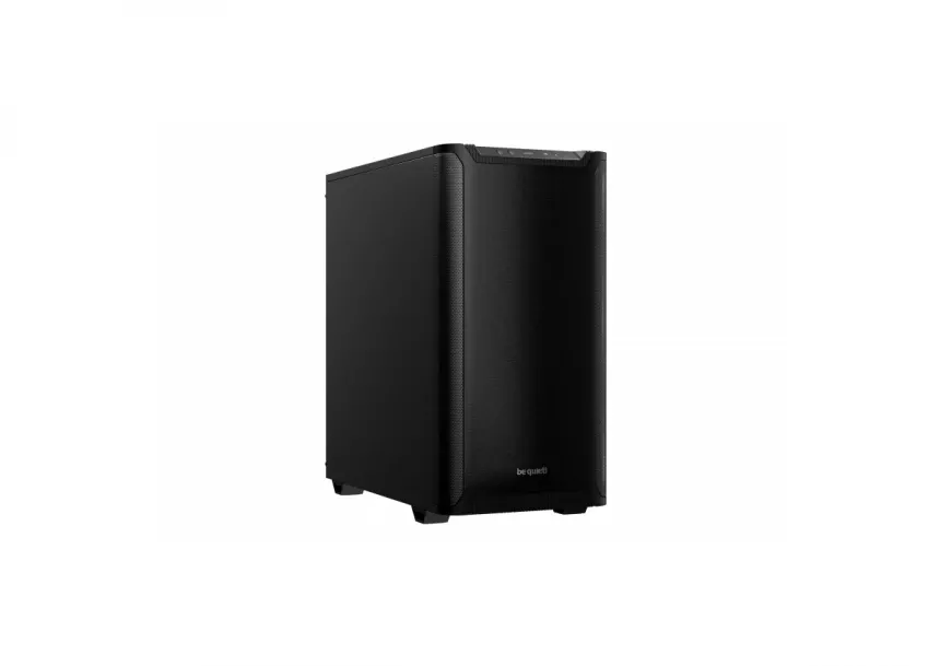 PURE BASE 501 Black, MB compatibility: ATX / M-ATX / Mini-ITX, Two pre-installed be quiet! Pure Wings 3 140mm fans, Ready for water cooling radiators up to 360mm