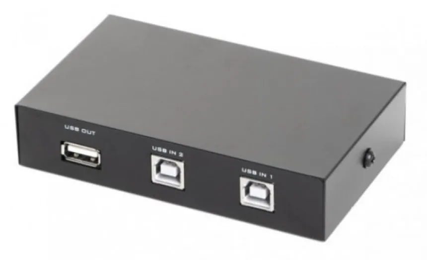 DSU-21 Gembird 2 port manual USB switch 39197