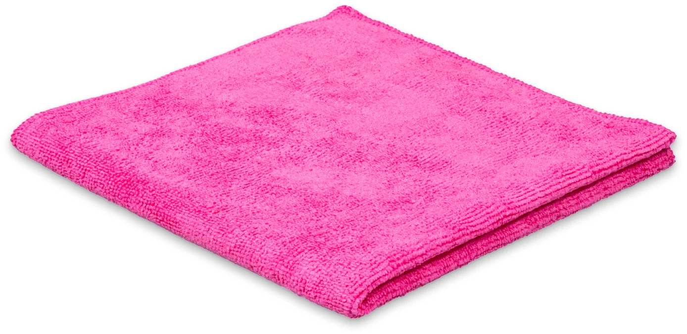 DE WITTE ROZA MIKROFIBER KRPA / 40X40CM 320GSM