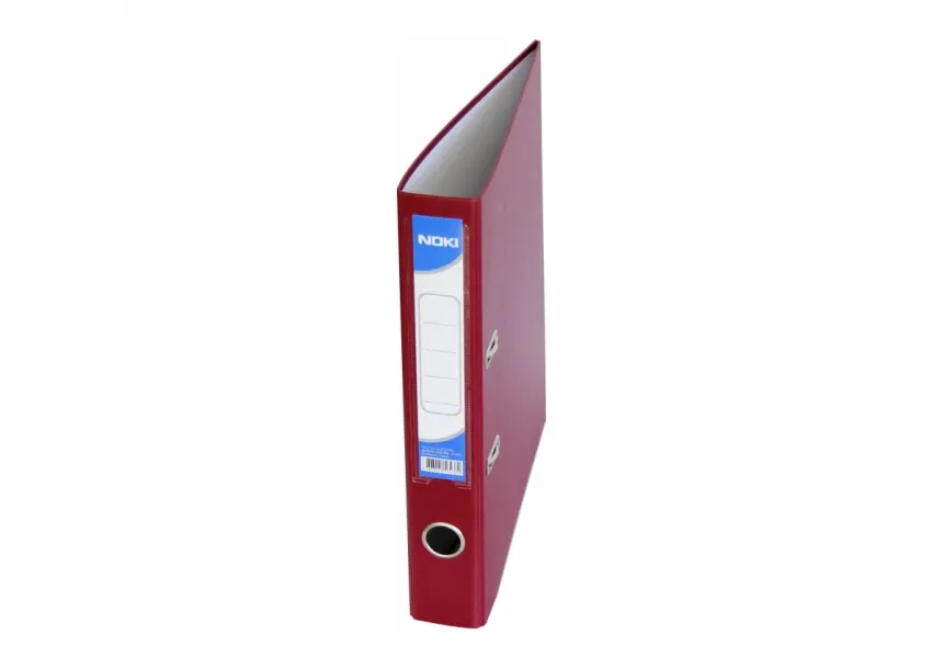 Registrator PVC uži 55mm, sa ojačanjem, A4 Noki bordo