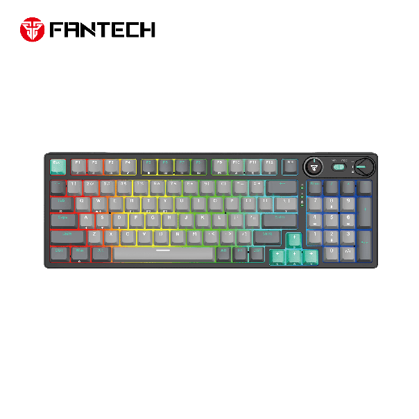 Tastatura Mehanicka Gaming Fantech MK914 RGB Atom PRO96 Wireless Mercury (red switch)