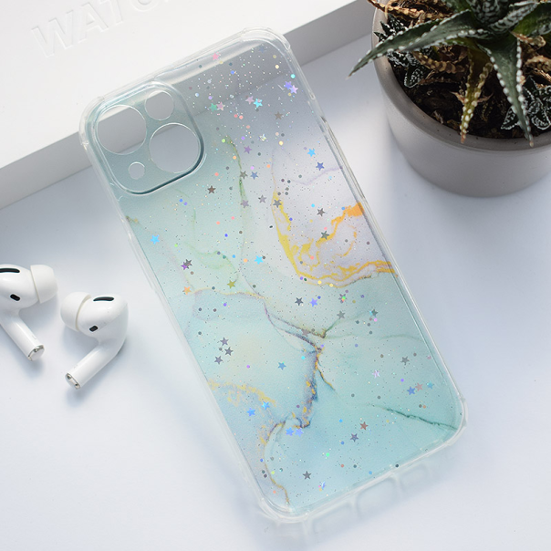 Maska za iPhone 13 Fluid Color zelena