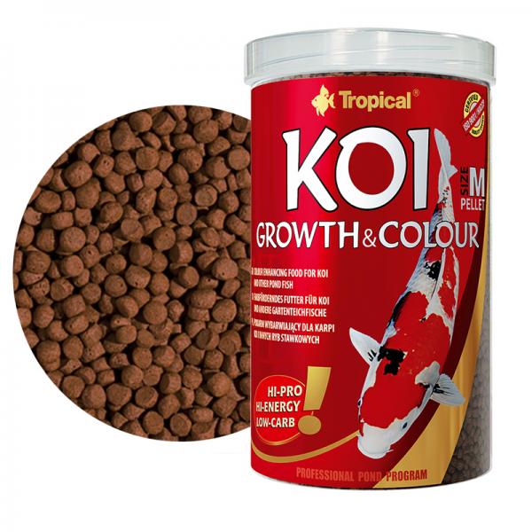 Tropical Koi Growth&Color Pellet S 1000ml/400gr