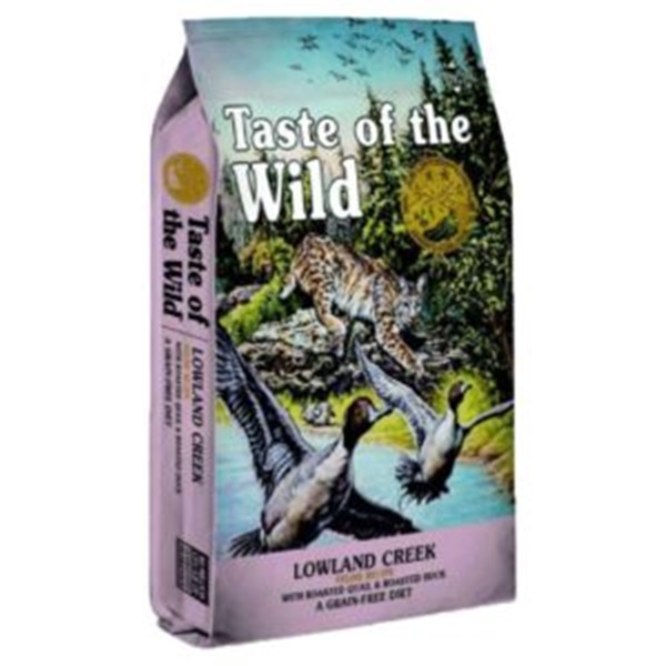Taste of the Wild Lowland Creek (Prepelica i divlja patka) 2kg