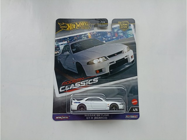 Hot Wheels Nissan Skyline GT-R (BCNR33)