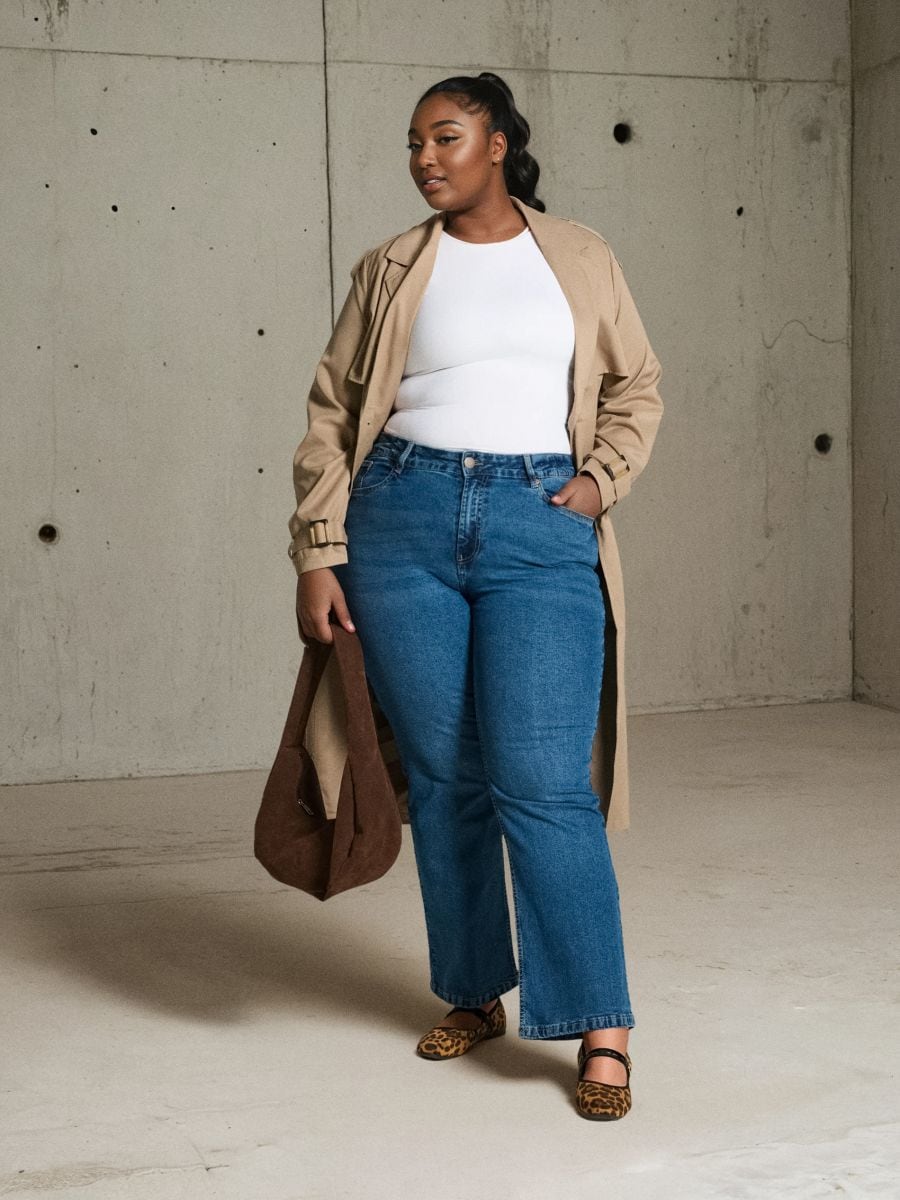 Bootcut farmerke