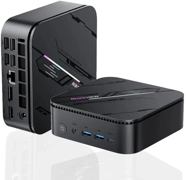 Mini PC Blackview MP100 i3-1215U 16GB NVMe 512GB Dual WiFi LAN BT Win11 Pro