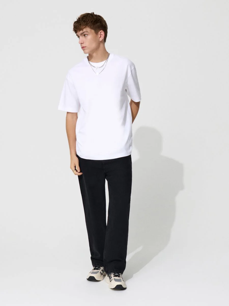 Baggy fit farmerke