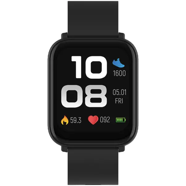 CANYON Easy SW-54, Smartwatch,1.7 IPS Full Touch 240X280,IP68 waterproof, PIXART PAR2860QN, 32K 512K64M,Multisport mode,heart rate,200mAh