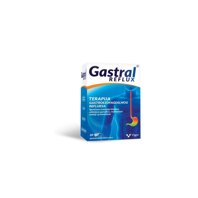 GASTRAL REFLUX ORALNA SUSPENZIJA A20