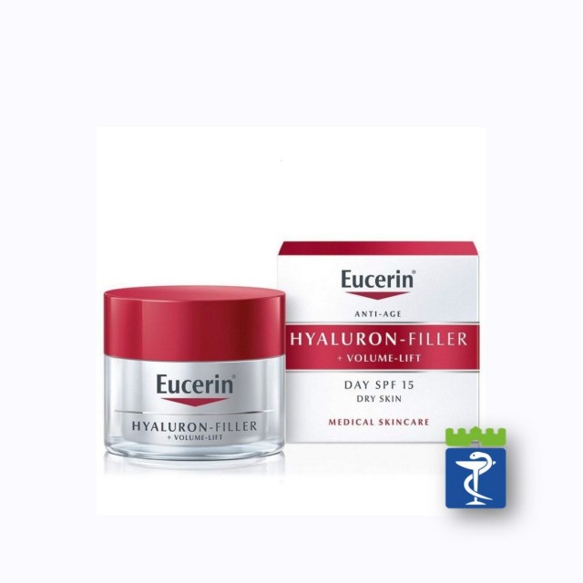 EUCERIN HYALURON-FILLER + VOLUME-LIFT DNEVNA KREMA ZA SUVU KOŽU SPF 15 89758