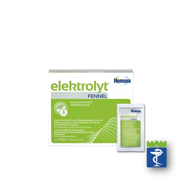 HUMANA ELEKTROLIT KOMORAČ 75G A001180
