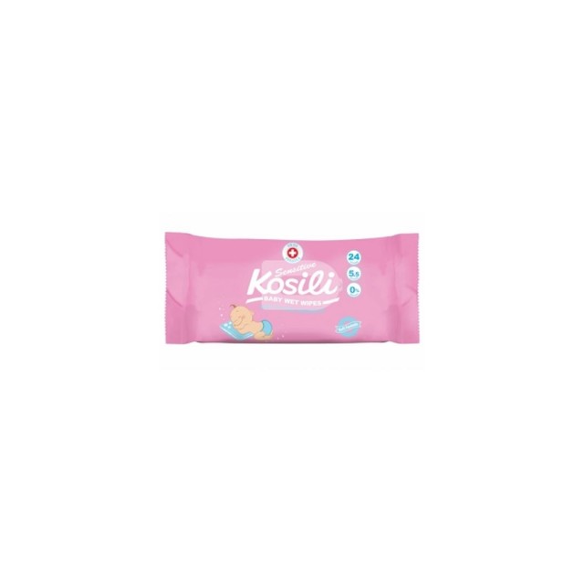 KOSILI BABY VLAŽNE MARAMICE ROZE A80