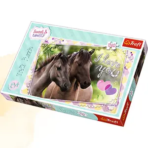 Trefl Trefl puzzle 260 - We love horses (13213)