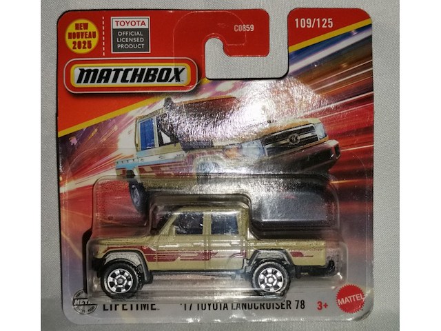 Matchbox Toyota Landcruiser 78
