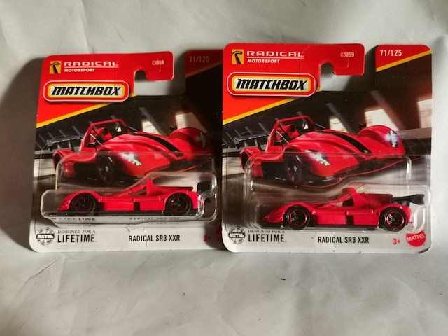 Matchbox Radical SR3 XXR