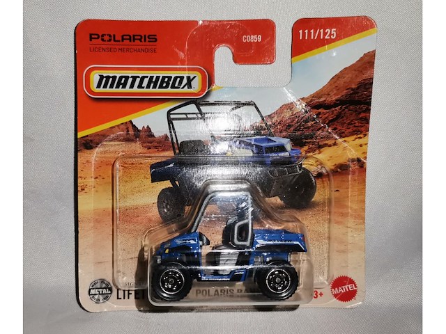 Matchbox Polaris Ranger EV