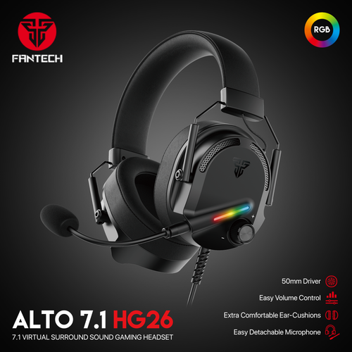 Fantech HG26 Alto 7.1 Slusalice Gaming crne
