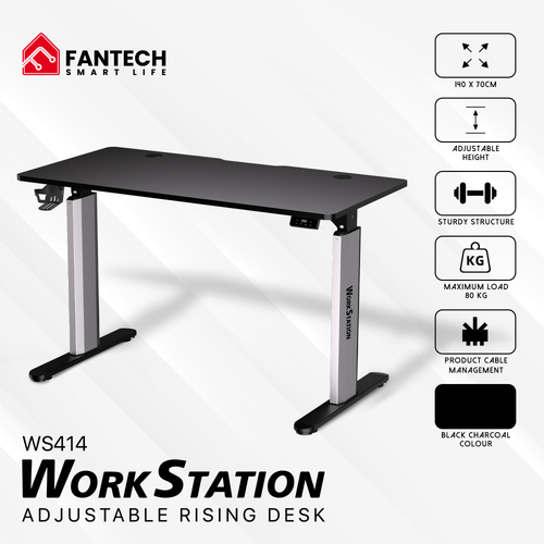 Fantech WS414 Work Station Sto Gaming crni
