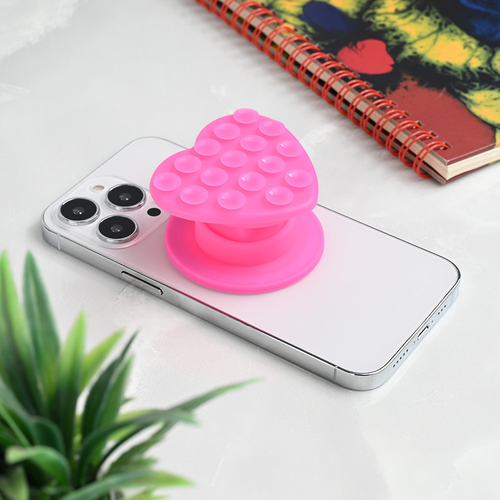 Stiker za mobilni telefon Magnetic Heart pink