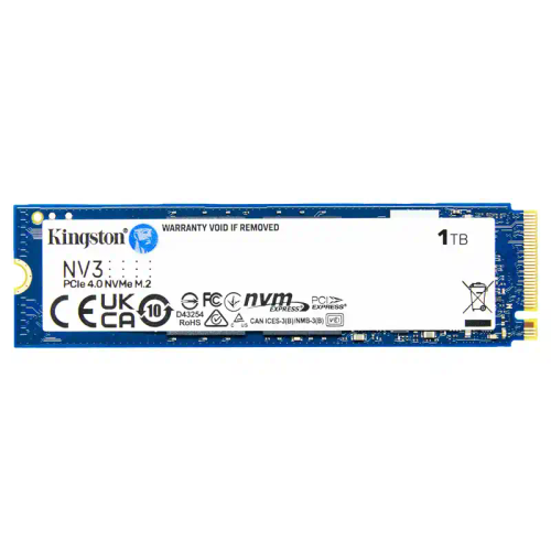 Kingston SNV3S/1000G 6000MBs/4000MBs SSD M.2 NVME 1TB