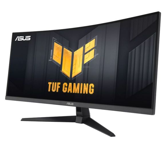 Asus - 34 inča TUF VG34VQ3B UWQHD 3440x1440 VA 180 Hz zakrivljeni gaming monitor