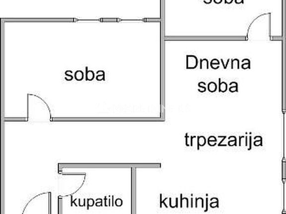 Uknjižen 2,5 stan, Blok 72