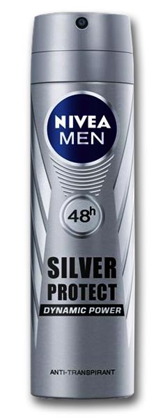 NIVEA DEO 150ML MEN SILVER PROTECT POLAR BLUE