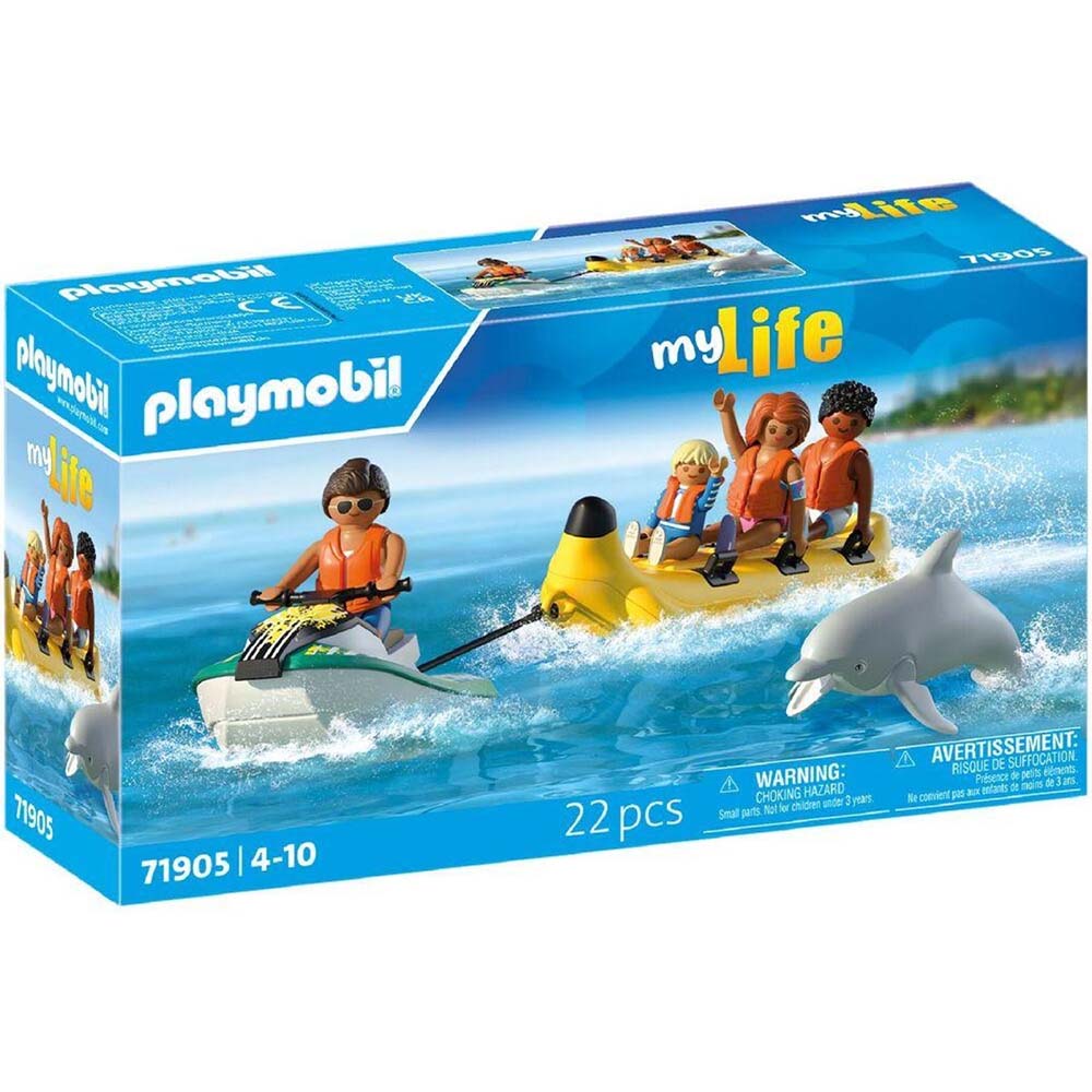 Playmobil My life Zabava na banana čamcu