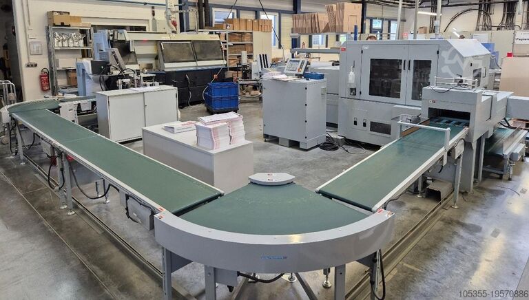 Savršena vezivanje linija
Horizon BQ-480 PUR/EVA + Inline HT-1000 Trimmer