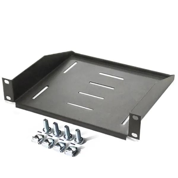 CcTv Polica dubine 200mm za rek 10″ crna