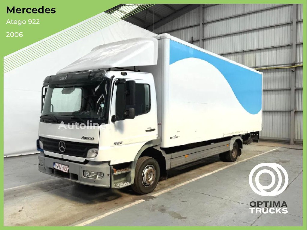 Mercedes-Benz Atego 922 DAUTEL LIFT / HAYON / BLATT-BLATT/LAMMES-LAMMES/ EURO3 kamion furgon