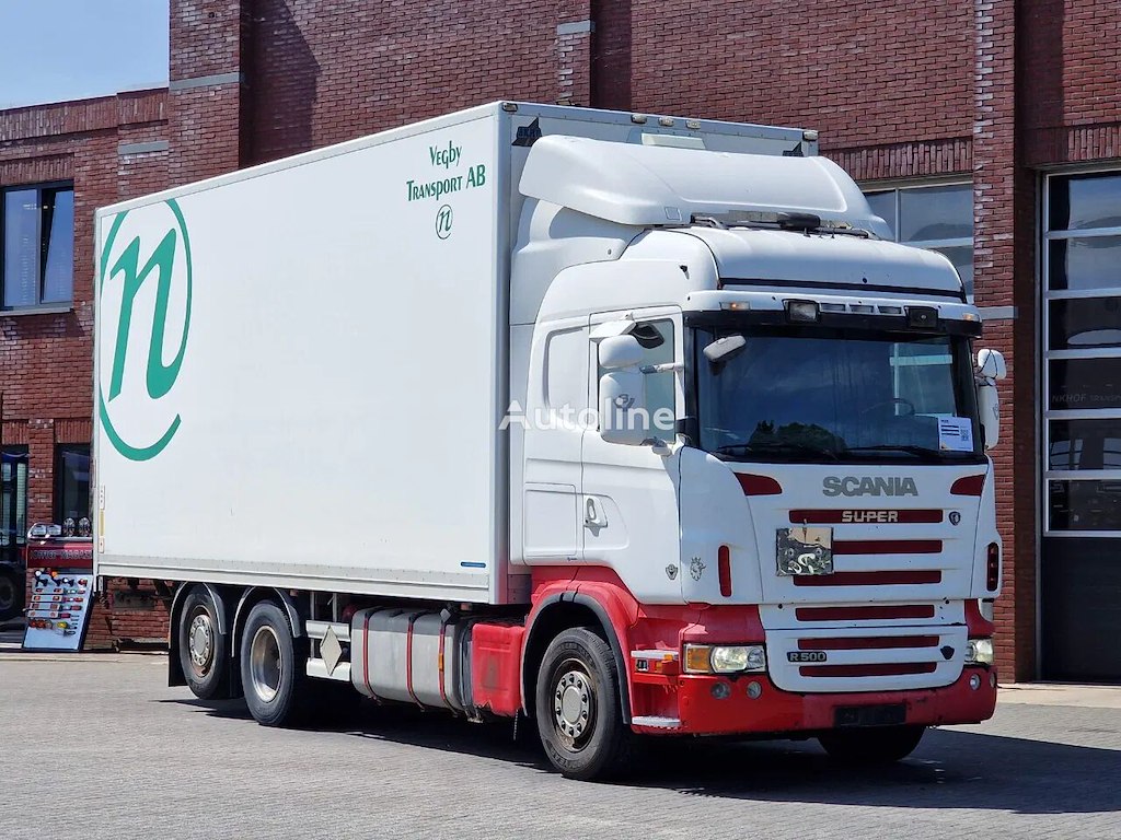 Scania R500 V8 Highline 6x2*4 - Box with side doors - Loadlift - Manual kamion furgon