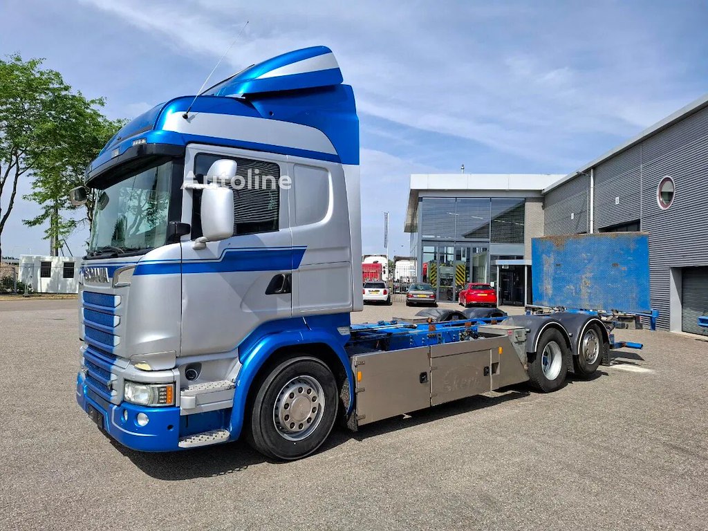 Scania R580 V8 / RETARDER / LIFT+LENKACHSE / FULL-AIR / PLATFORM 2000 K kamion šasija