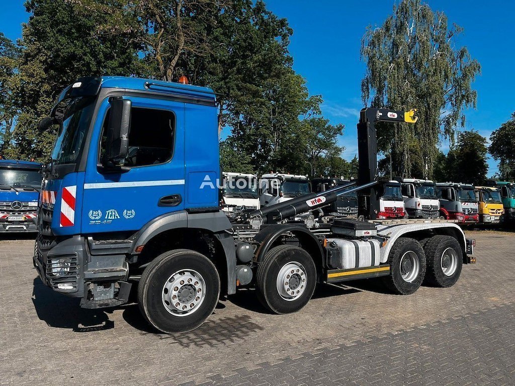 Mercedes-Benz AROCS 3246 8X4 ABROLLKIPPER HYVALIFT 26.57 kamion rol kiper