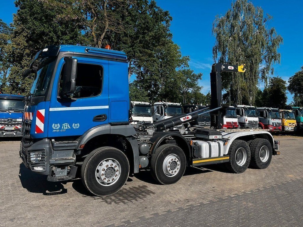Mercedes-Benz AROCS 3246 8X4 ABROLLKIPPER HYVALIFT 26.57 kamion rol kiper