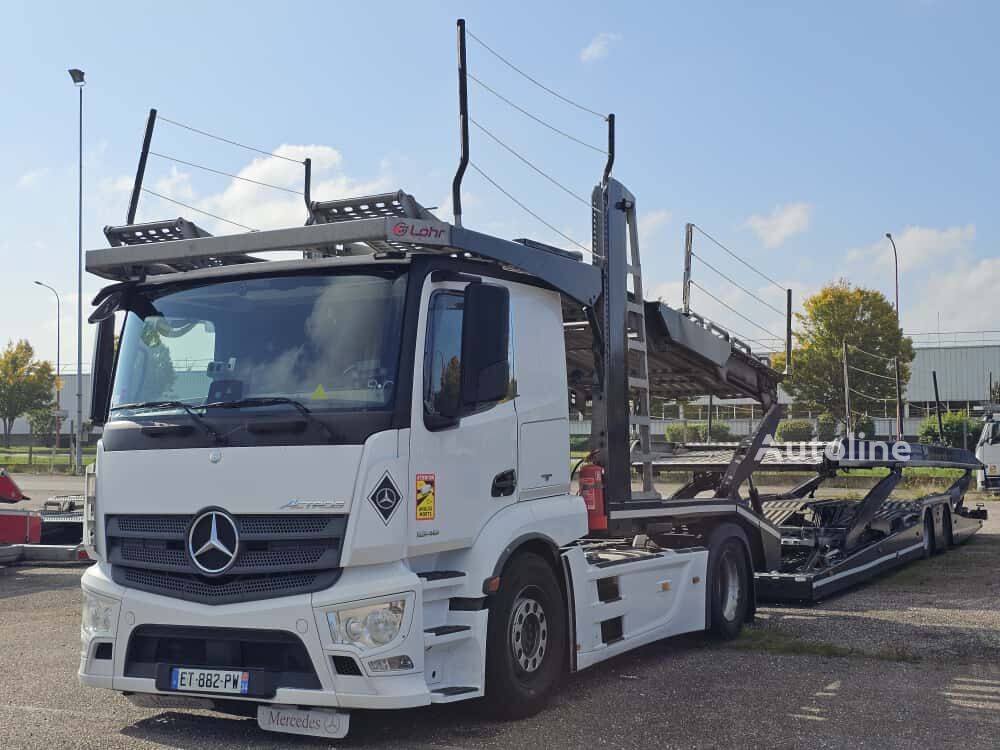 Mercedes-Benz Actros + LOHR 2017 autotransporter + prikolica autotransportera